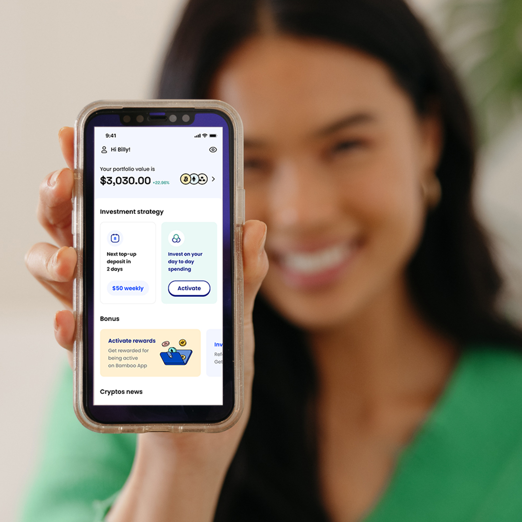 Bamboo App Features | Crypto Investment App