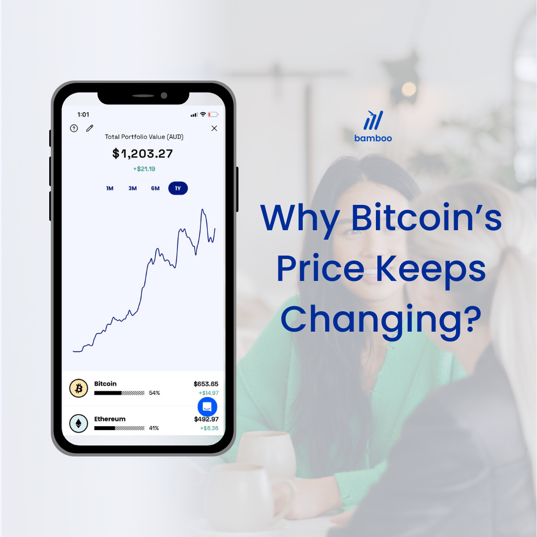 Why Bitcoin’s Price Keeps Changing?